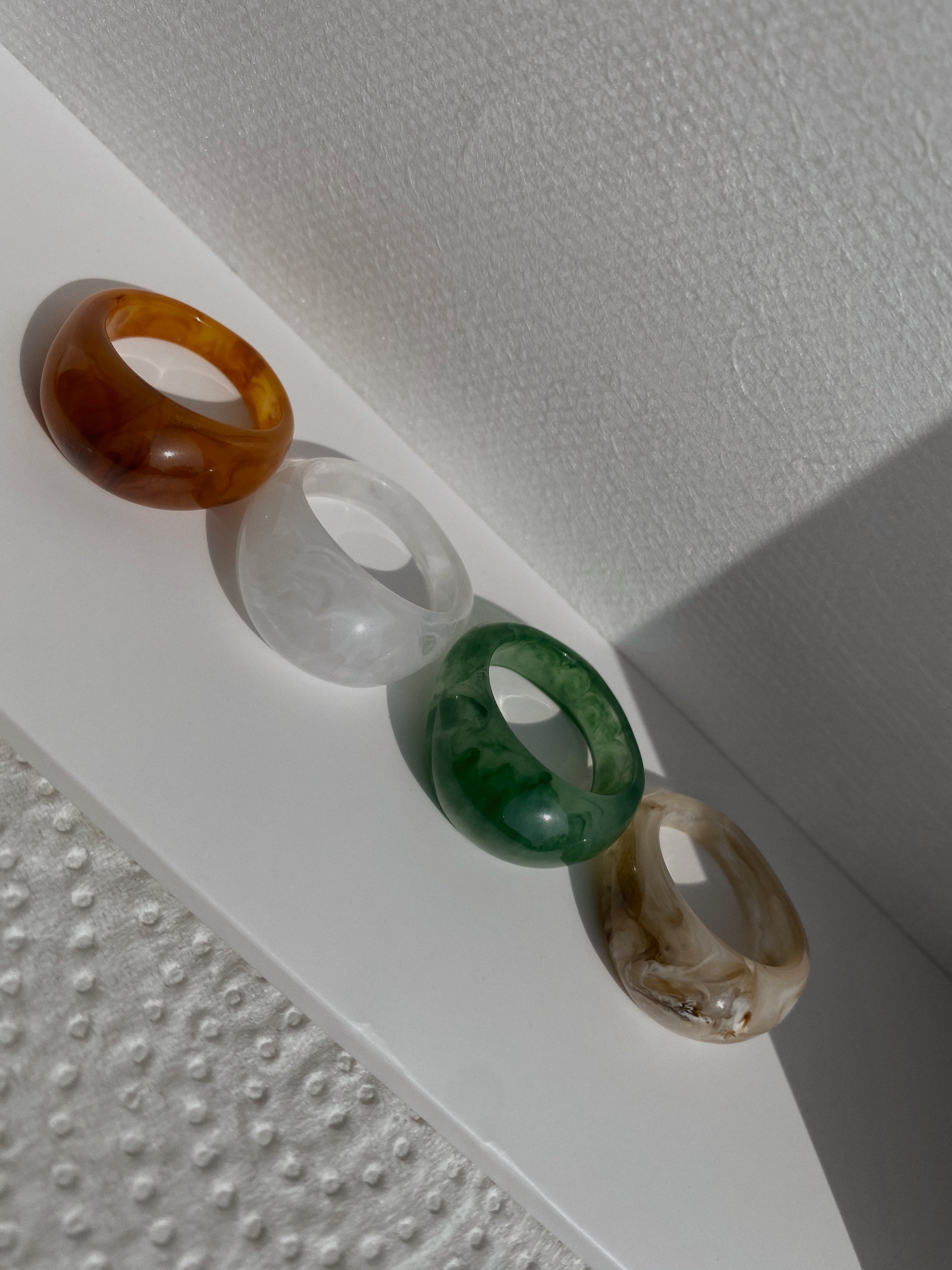 Dome Resin Ring – MAGNES