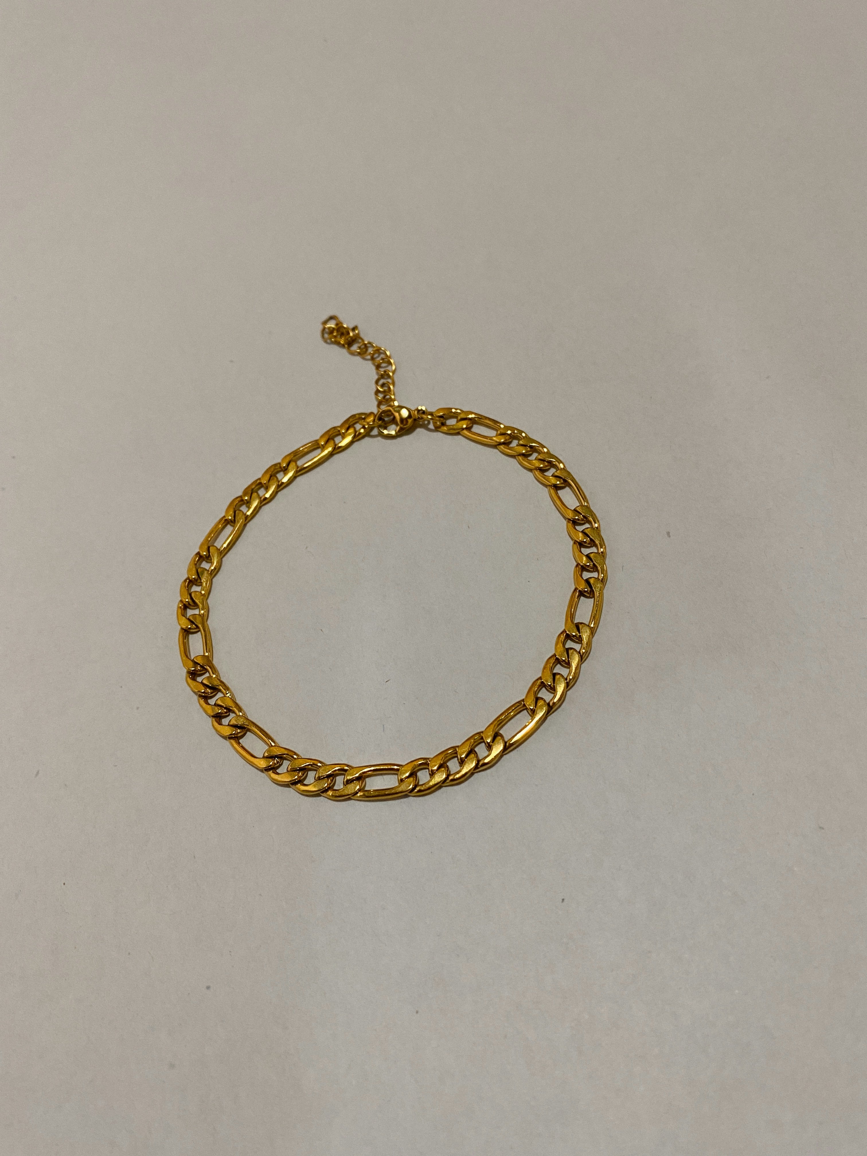 Figaro Anklet | 18k Gold Plated – MAGNES